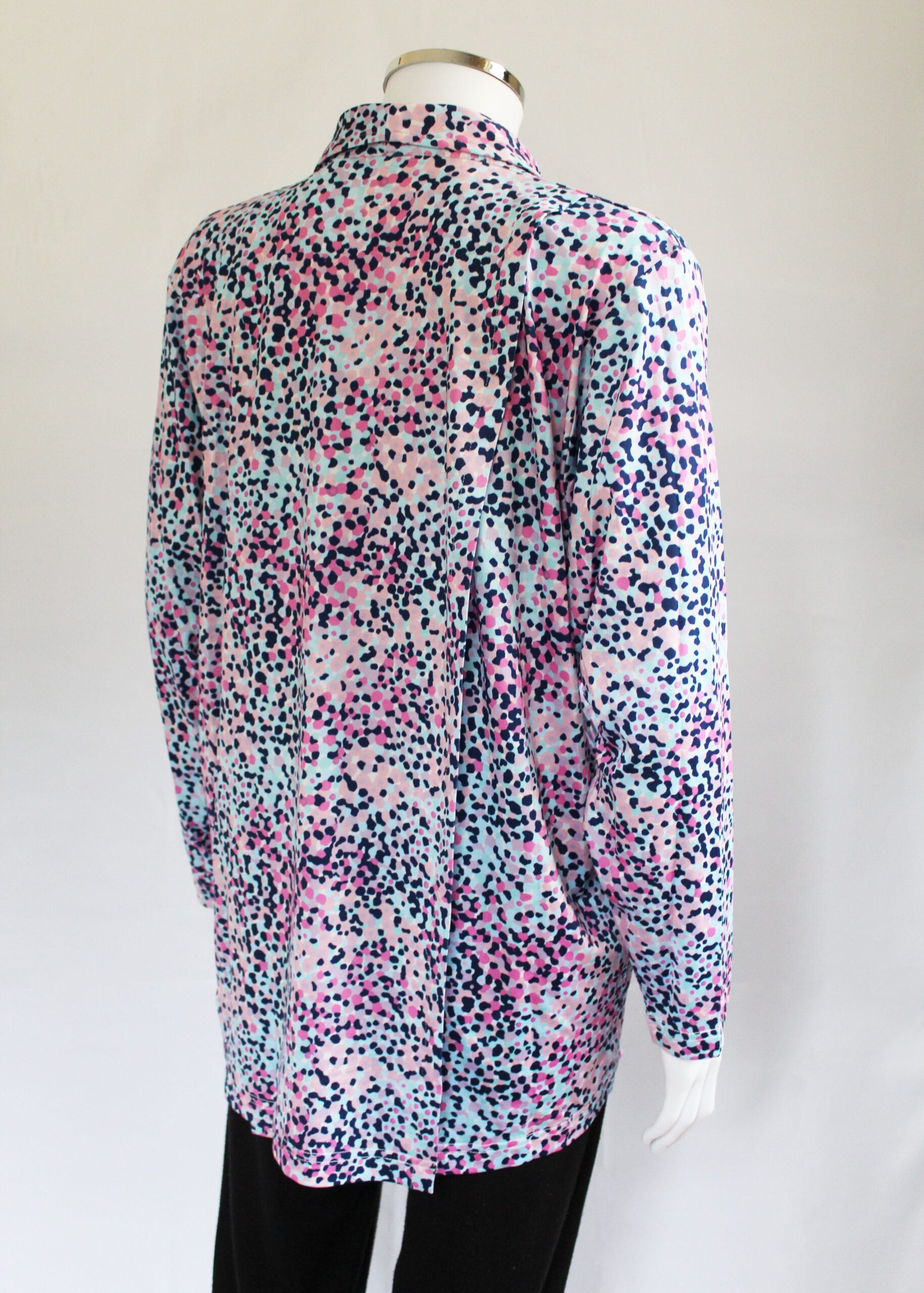 Petal Back Women’s Open Back Long Sleeve Blouse – Adaptawear