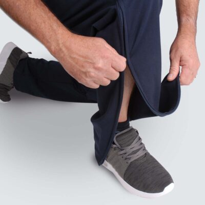 Men’s Tracksuit Bottoms with full side zips – Adaptawear