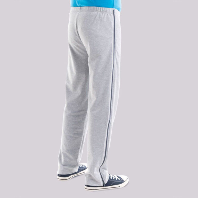 Men’s Tracksuit Bottoms with full side zips – Adaptawear